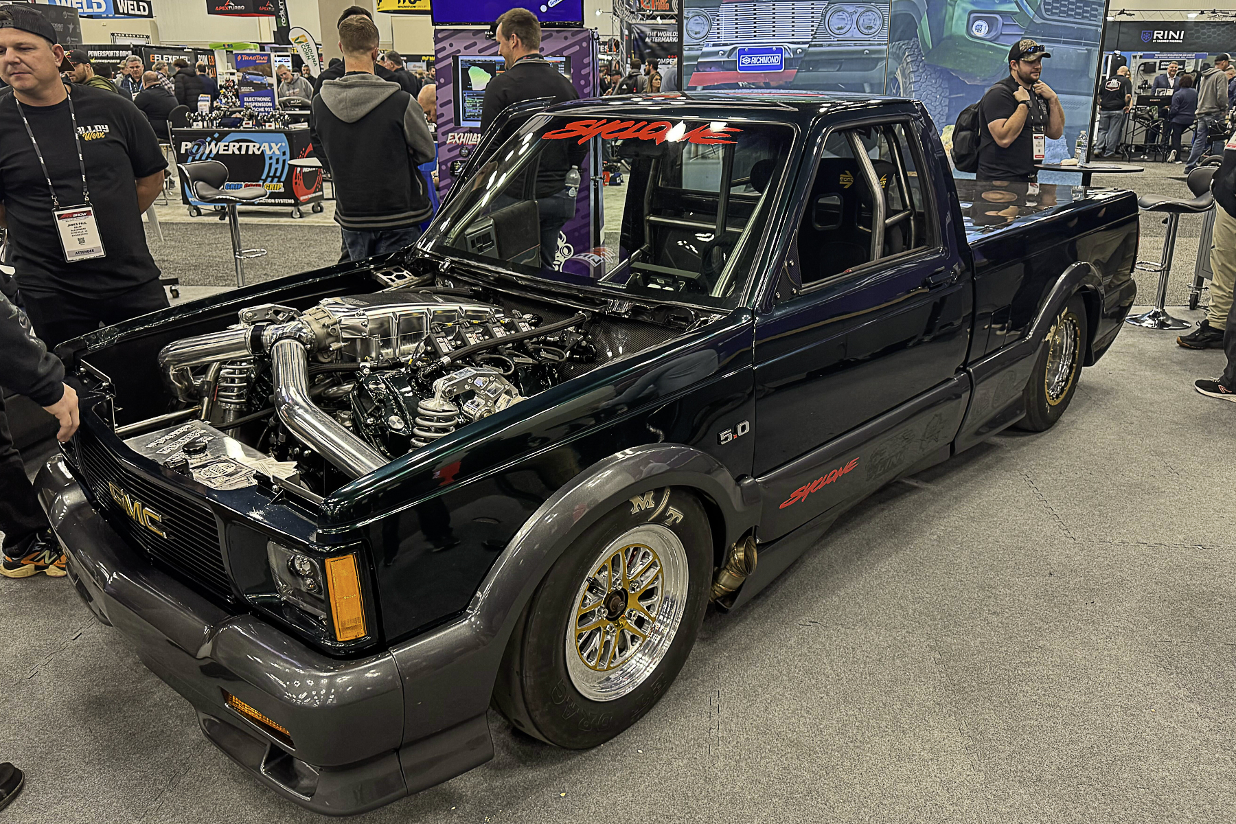 Andy McPherson's Coyote-Powered GMC Syclone