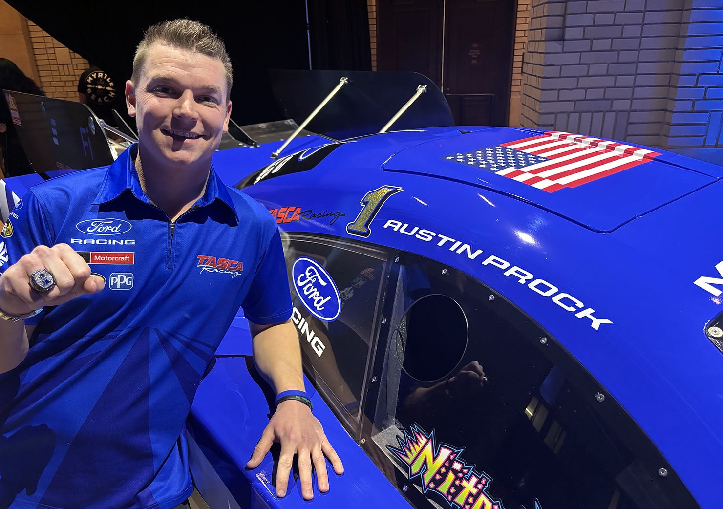 Austin Prock Named Driver Of Tasca Racing Ford Nitro Funny Car