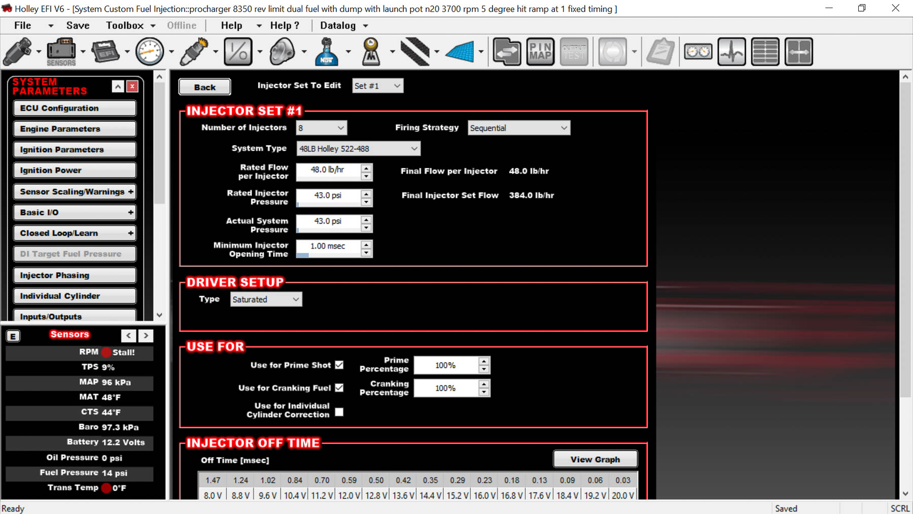 Running A Methanol And Pump Gas Tune With A Dominator ECU
