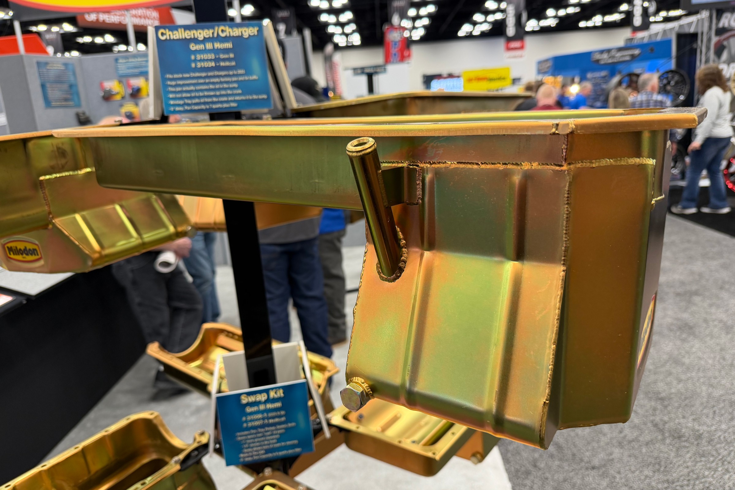 PRI 2025: Milodon Gen 3 Hemi Oil Pan Stops High RPM Blowby