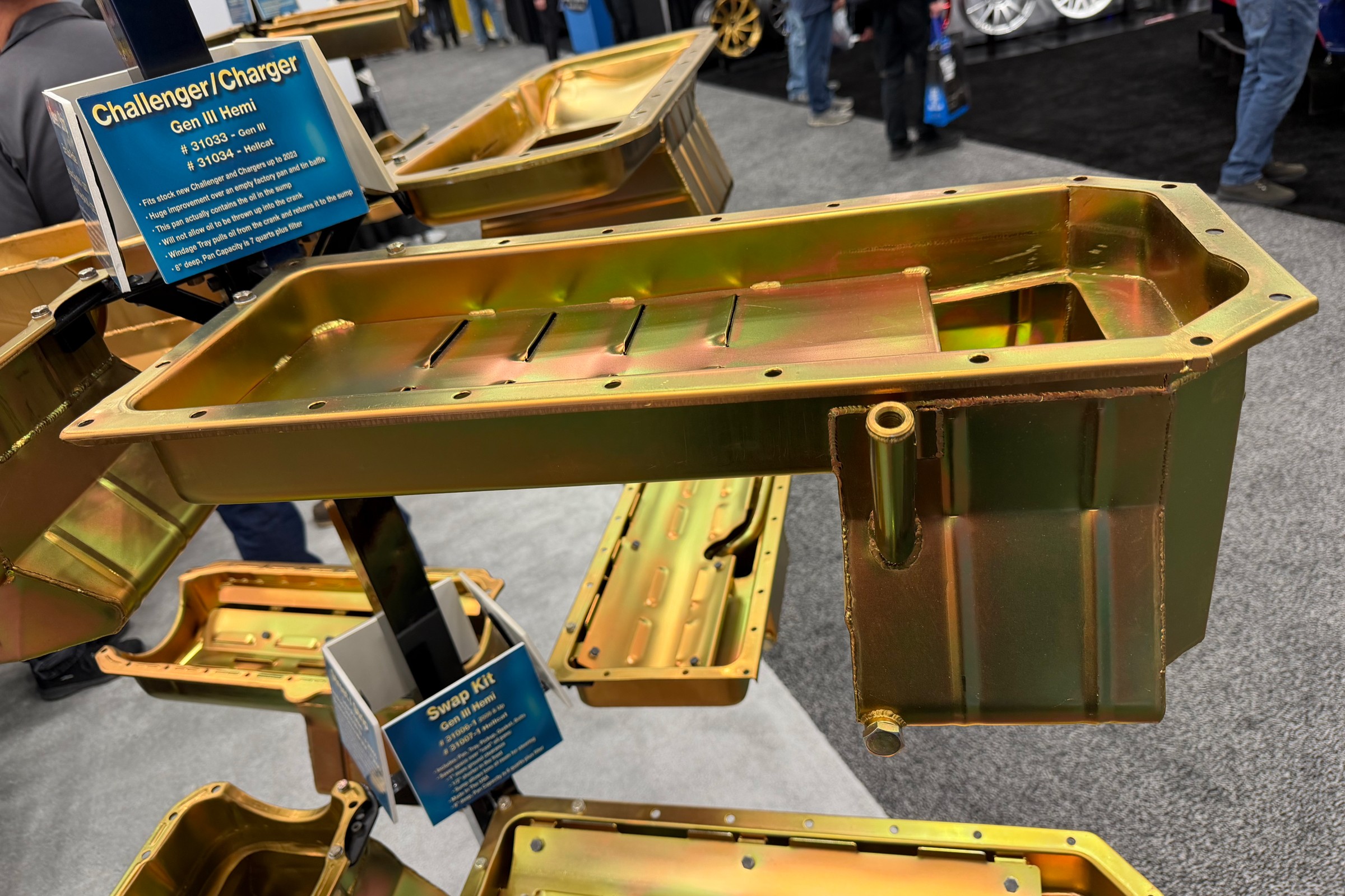 PRI 2025: Milodon Gen 3 Hemi Oil Pan Stops High RPM Blowby
