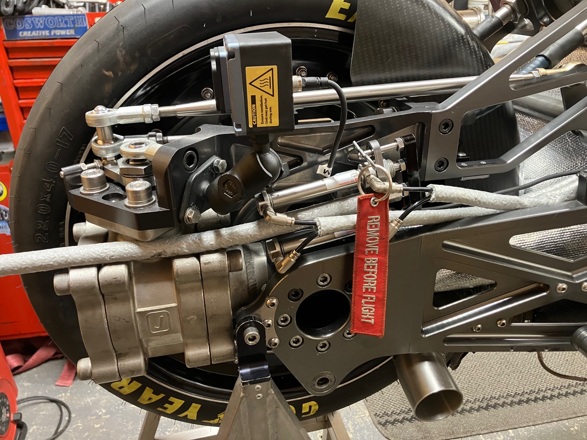 Sykes Improves Career Best Aboard Steam-Propelled Rocket Bike