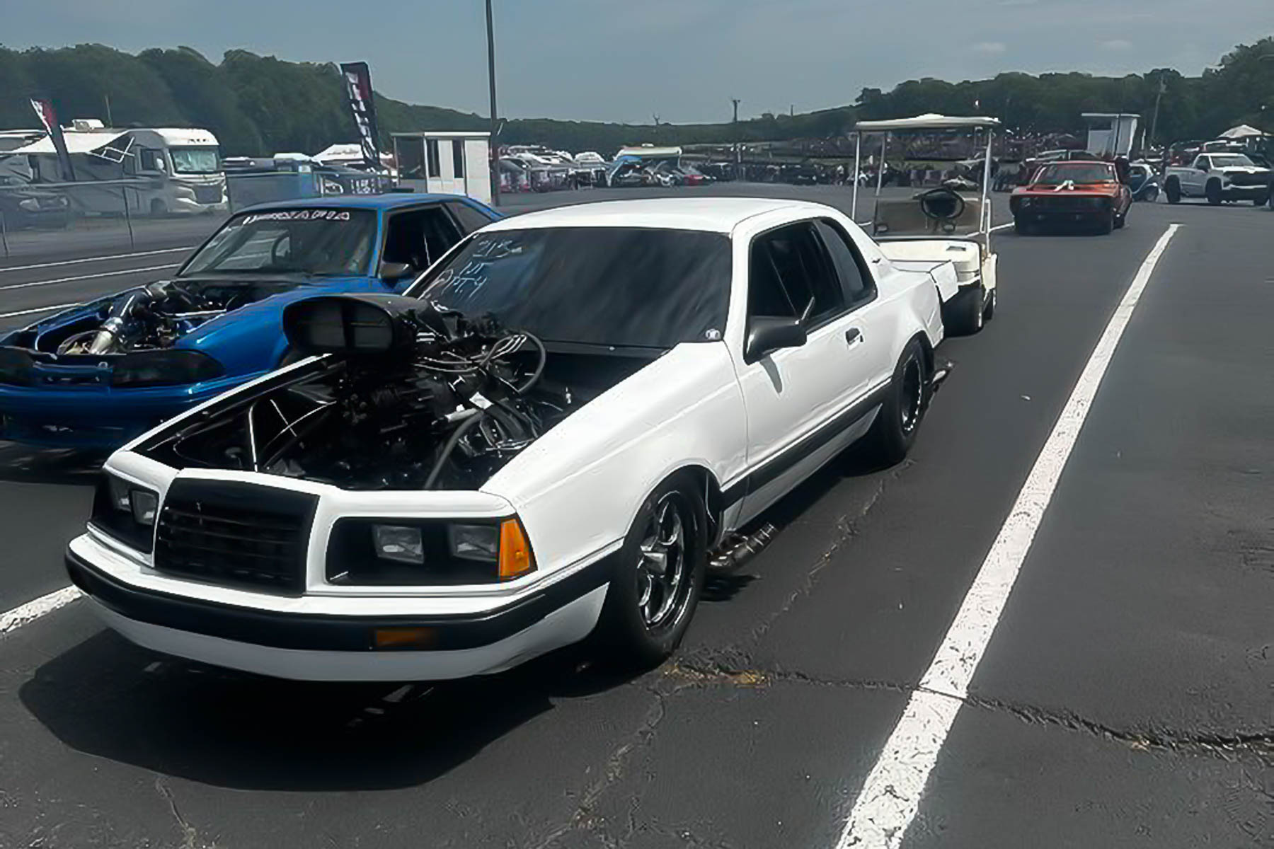 Eric Russell's Wild Supercharged Thunderbird