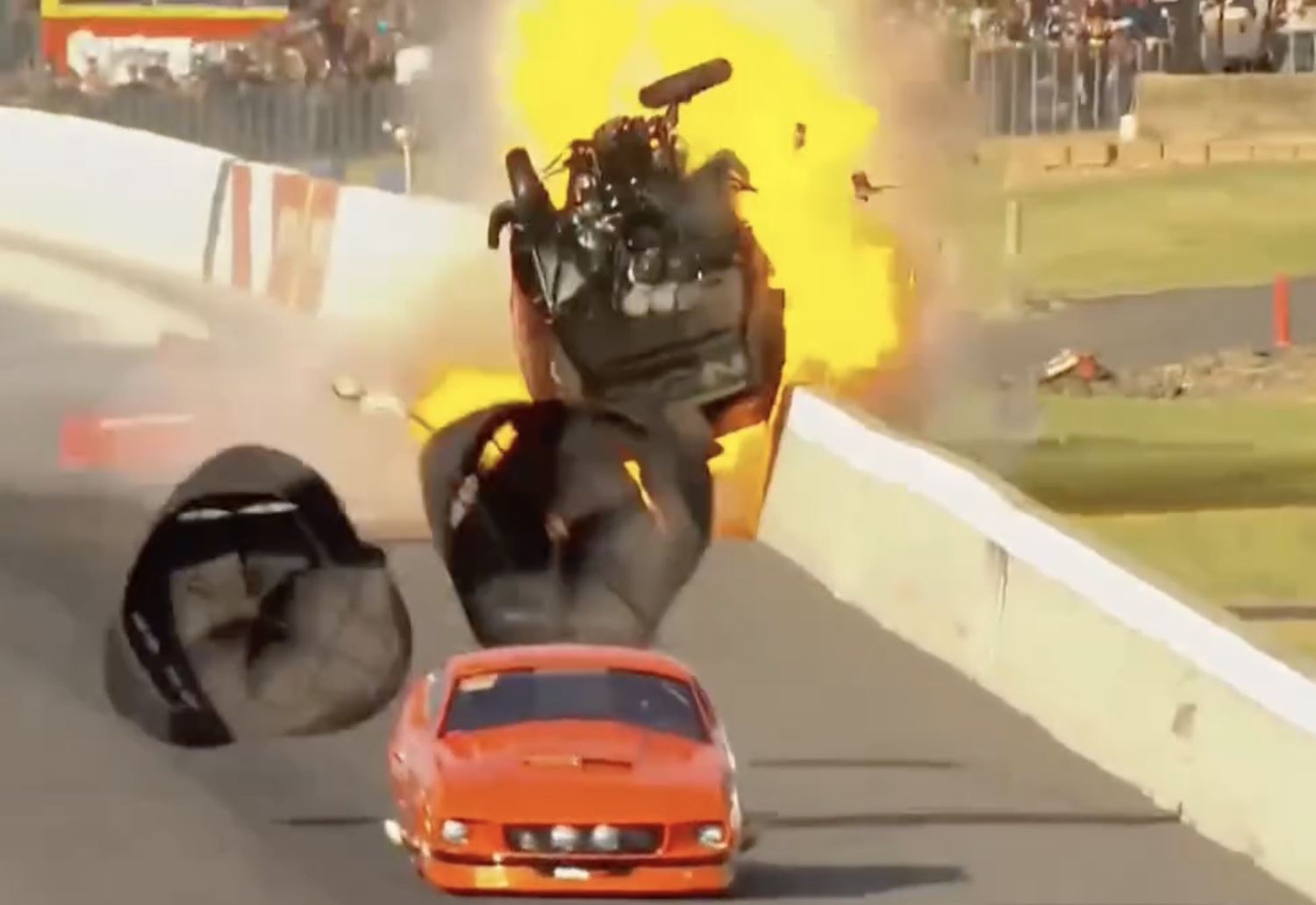 Aussie Pro Mod Racer Unhurt In High-Flying Crash